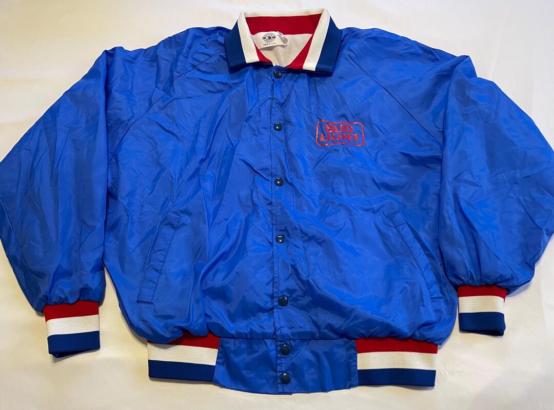 Vintage Bud Light Bomber Beer Jacket Adult XL - Etsy