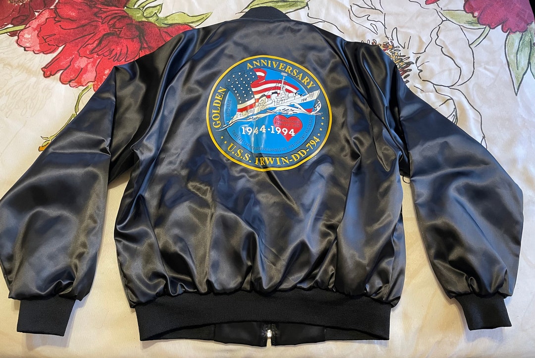 Vintage USS Irwin 50th Anniversary 1994 Navy Military Destroyer DD 794 ...