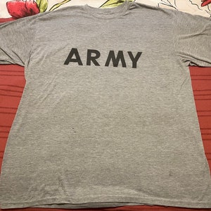Vintage US Army Physical Fitness Uniform Combo - Short Sleeve XL and ...