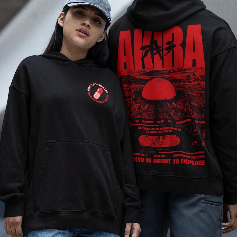 Akira Anime Hoodie - Etsy