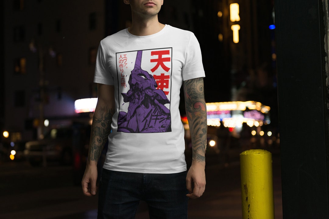Evangelion EVA 01 Anime T-shirt, Unisex Soft Cotton - Etsy
