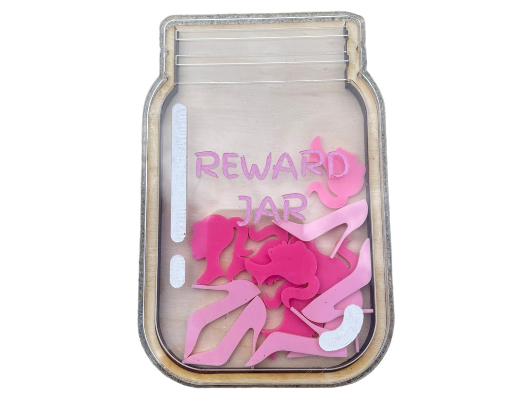 Star Jar With Tokens,reward Jar, Gifts for Kids, Reward System for Kid ...