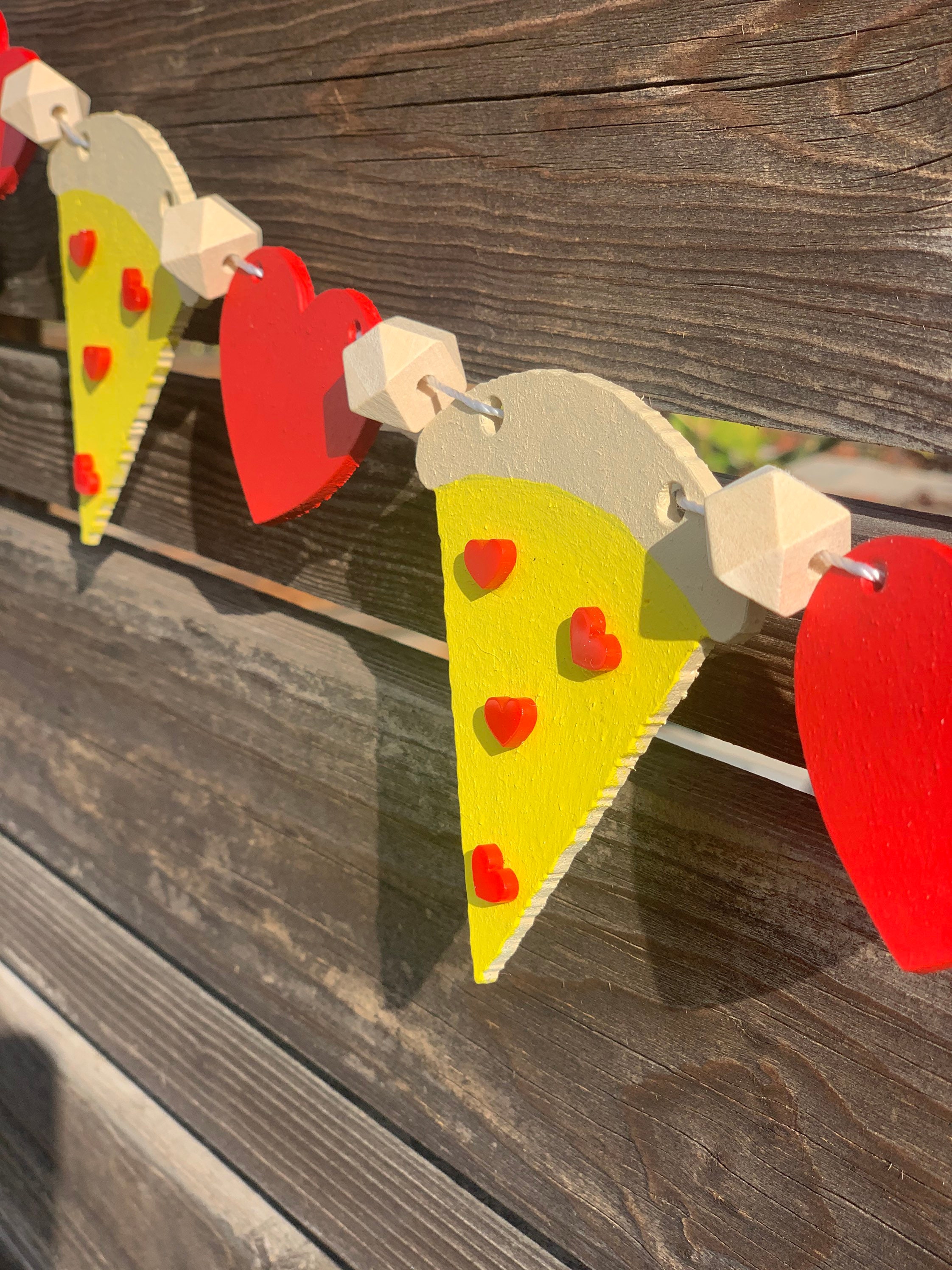 Valentine's Day Banner,pizza Garland, Pizza Party, Pizza Party Banner ...