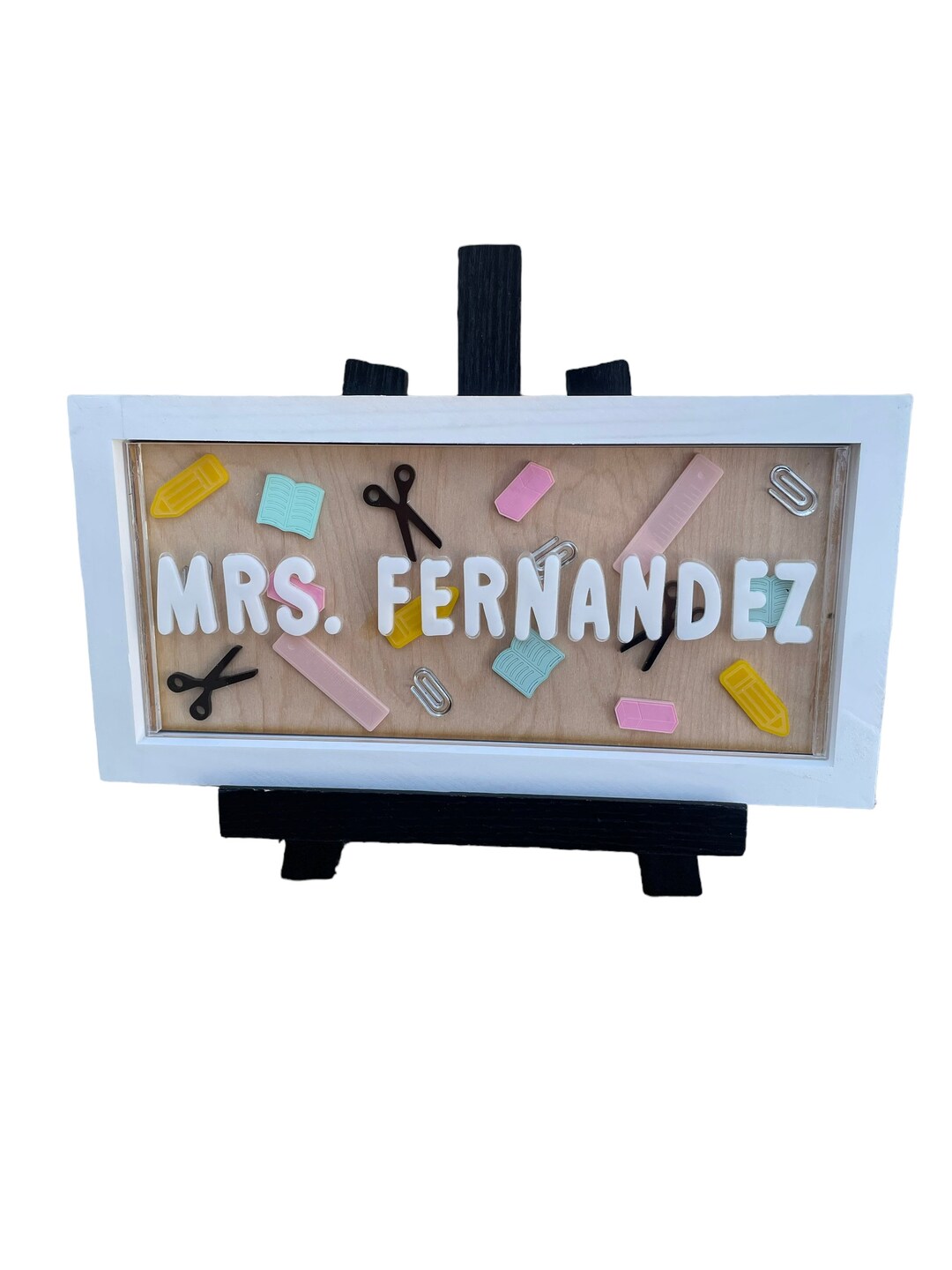 Teacher Name Sign, Teacher Gift, Gifts for Teachers, Name Sign - Etsy
