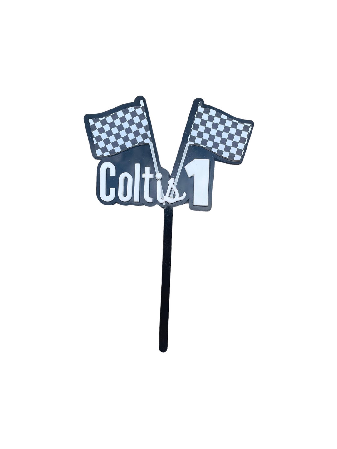 Race Cake Topper - Etsy