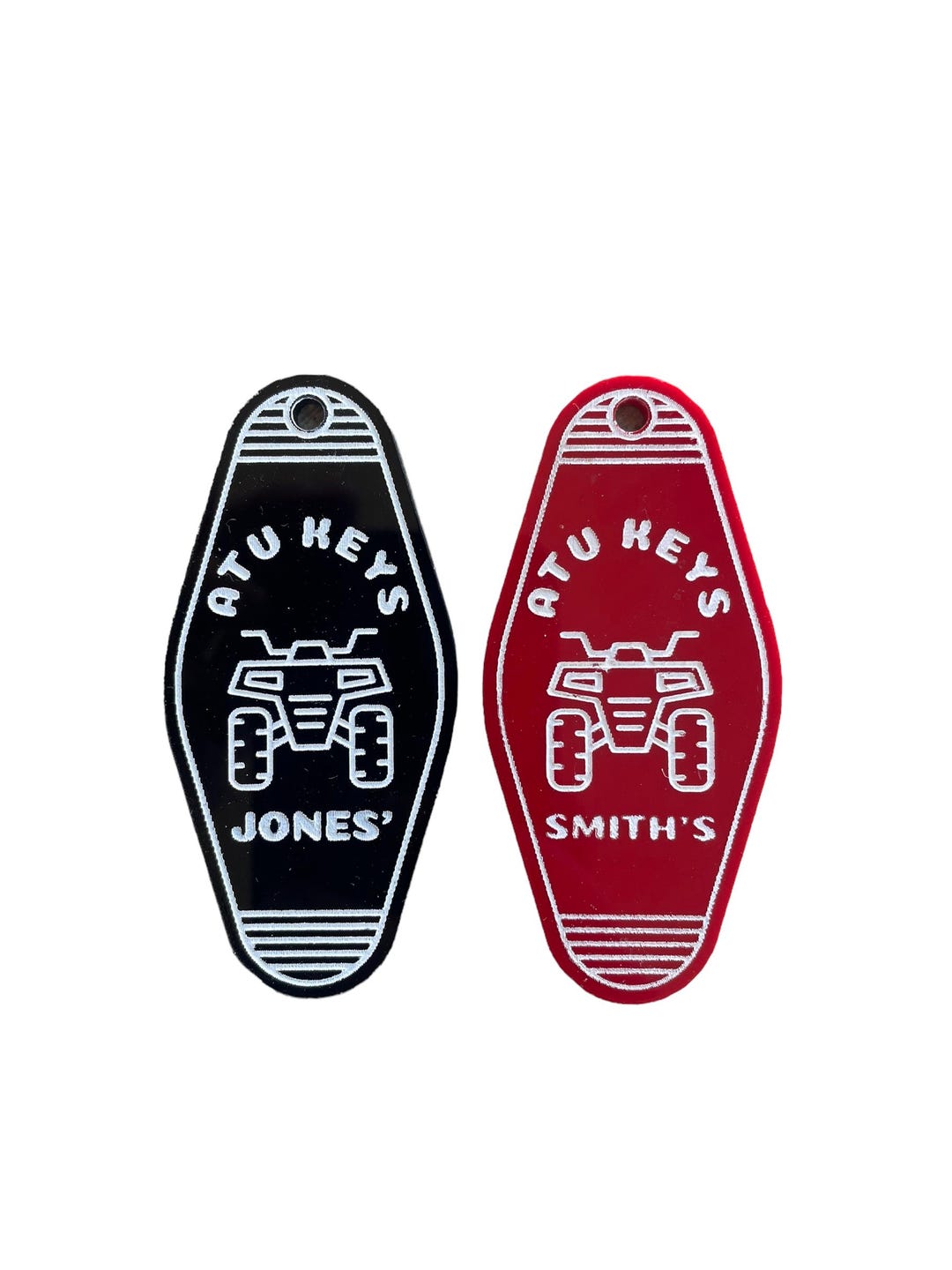 ATV Keys, Personalized Keychains, ATV Keychains, Engraved Keychains ...