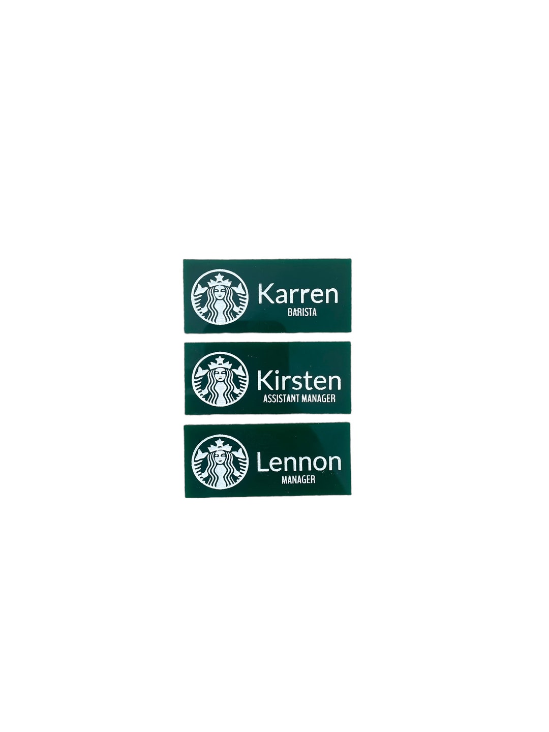 Store Name Tag, Coffee Name Tag, Starbuckss, Name Tag, Work Name Tag - Etsy