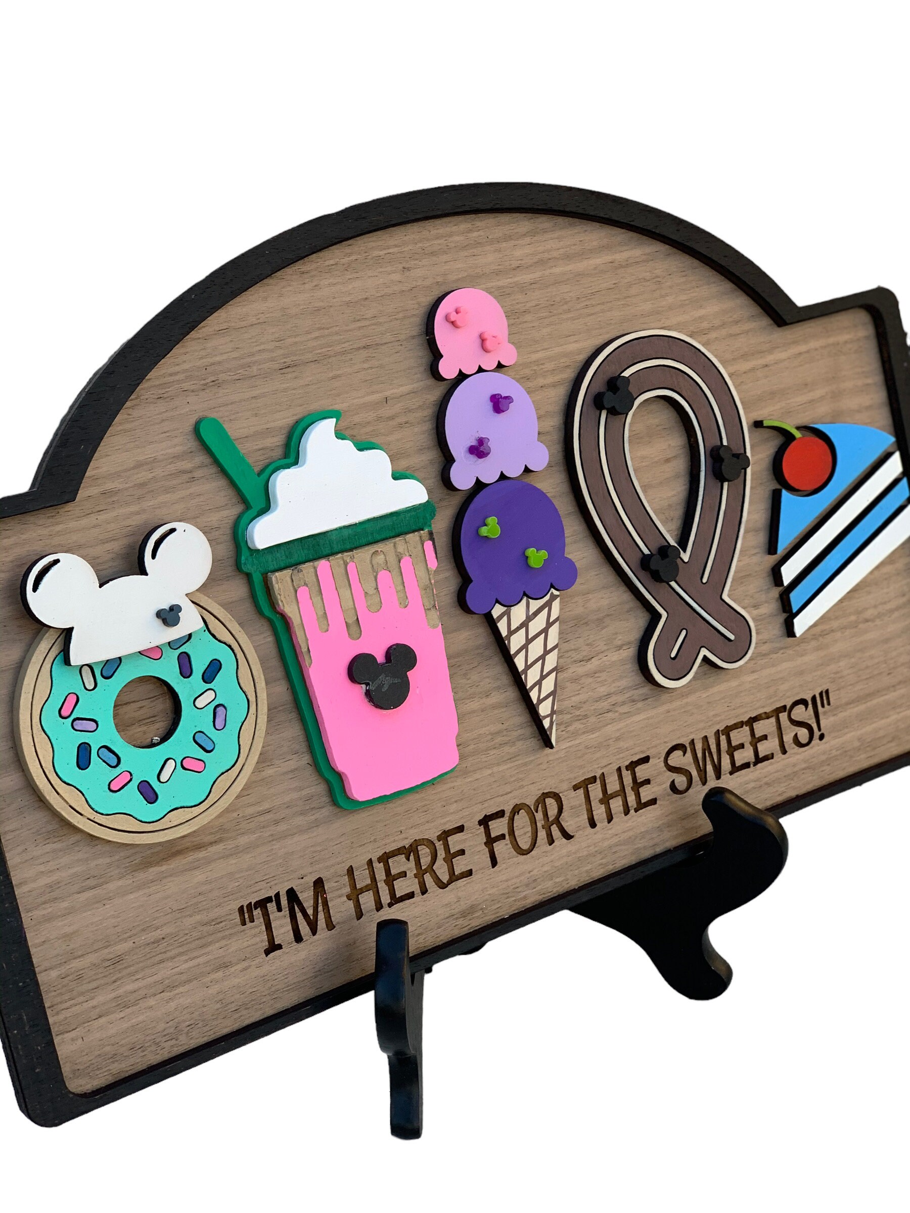 Disney Sweets Sign "i'm Here for the Sweets!" Sign, Disneyland Sign ...