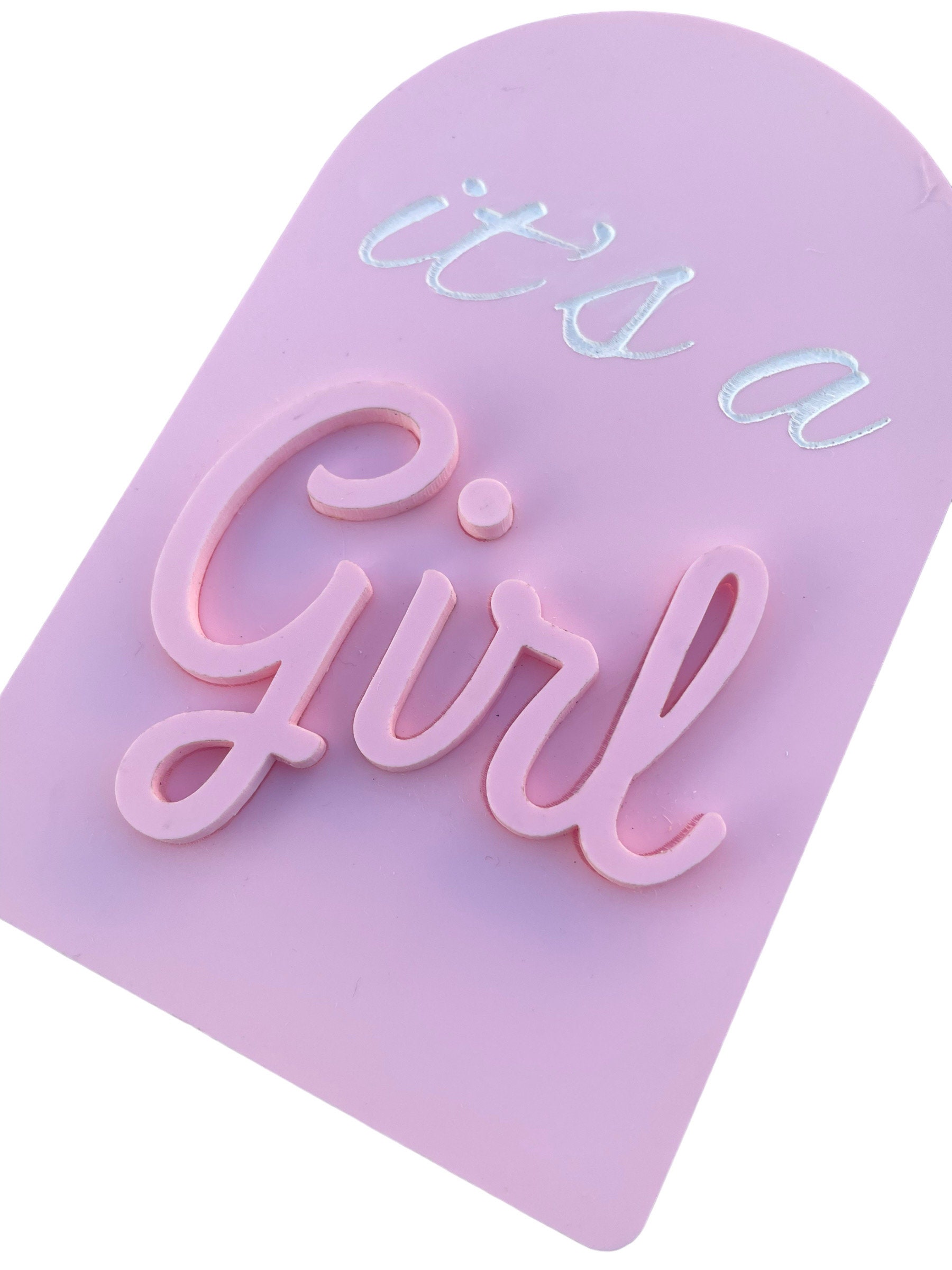 It's a Girl Sign - Etsy