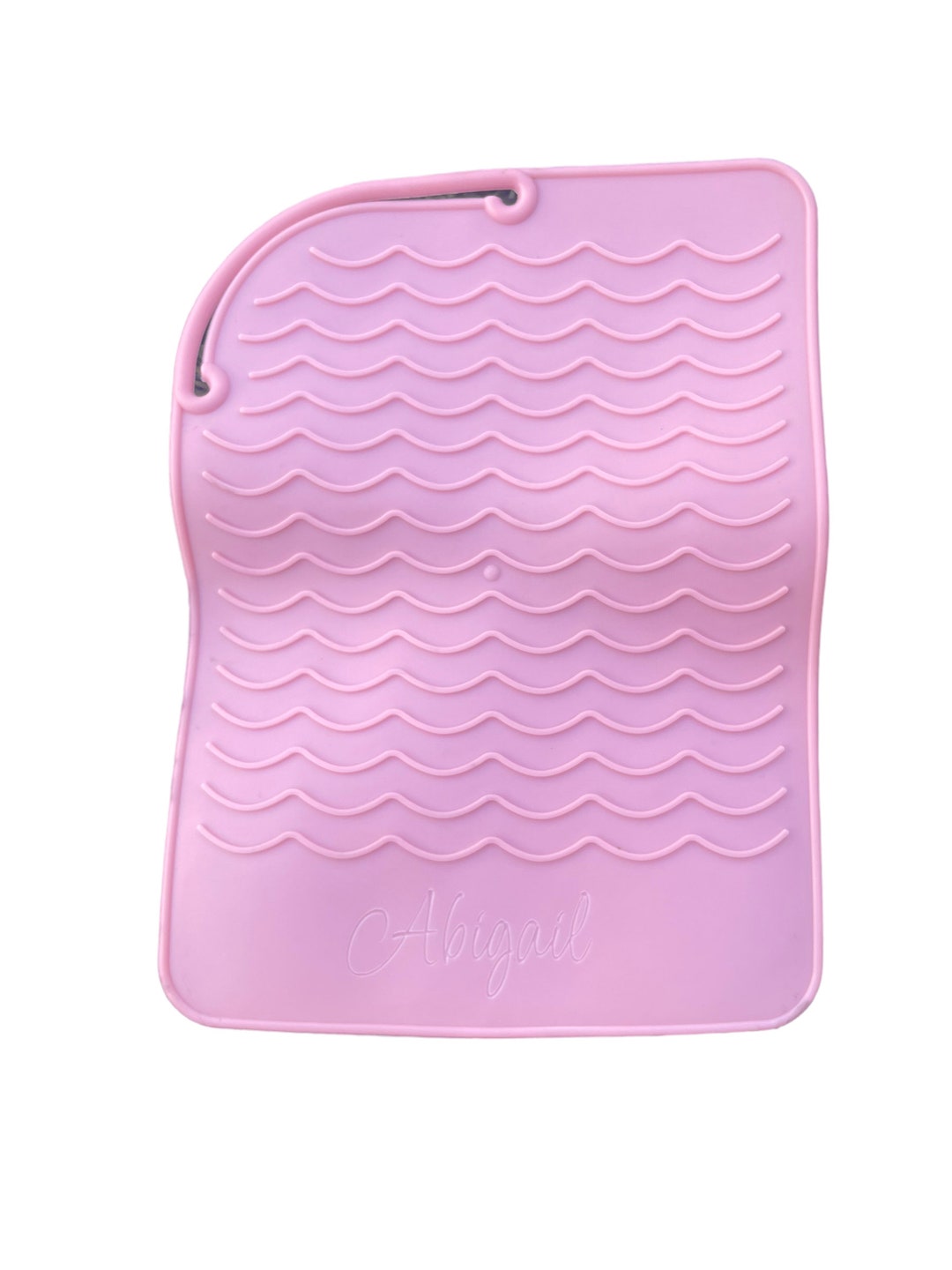 Custom Curling Iron Mat, Flat Iron Mat, Silicon Mat, Personalized ...