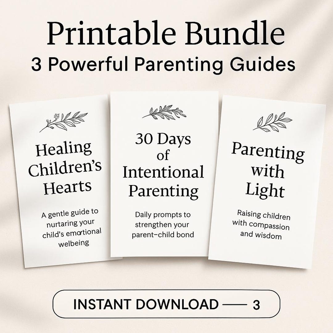 30-day Gentle Parenting PDF Bundle | Printable Guide to Break ...