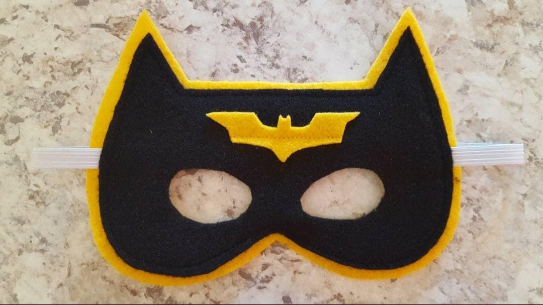 Batman Masque facial pour enfants inspiré de Batgirl Fêtes ...