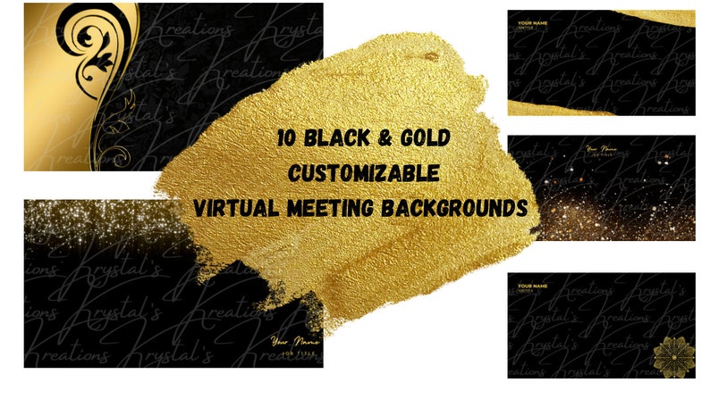 Customize | Bundle of 10 | Zoom Background | Virtual Background | MS ...