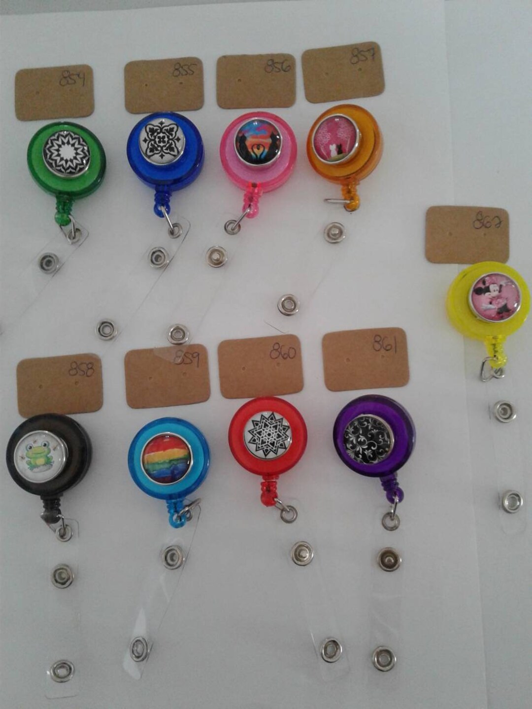 Retractable Card Holder - Etsy
