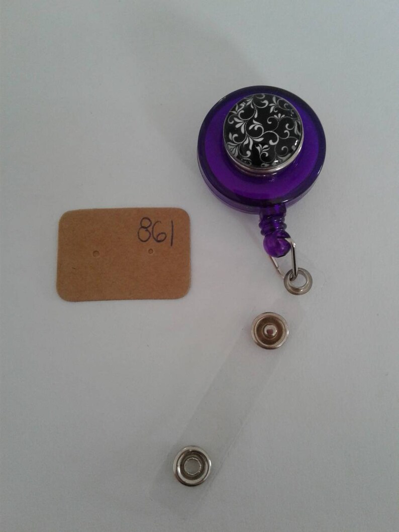 Retractable Card Holder - Etsy