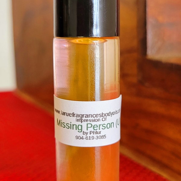 Missing Person Perfume - Etsy