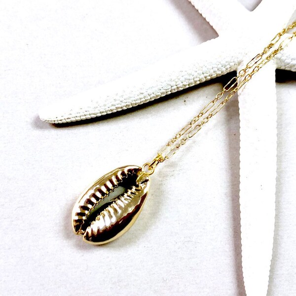 Cowrie Necklace Etsy