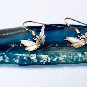 Dainty Silver Butterfly Earrings, Small Butterfly Earrings, Butterfly ...
