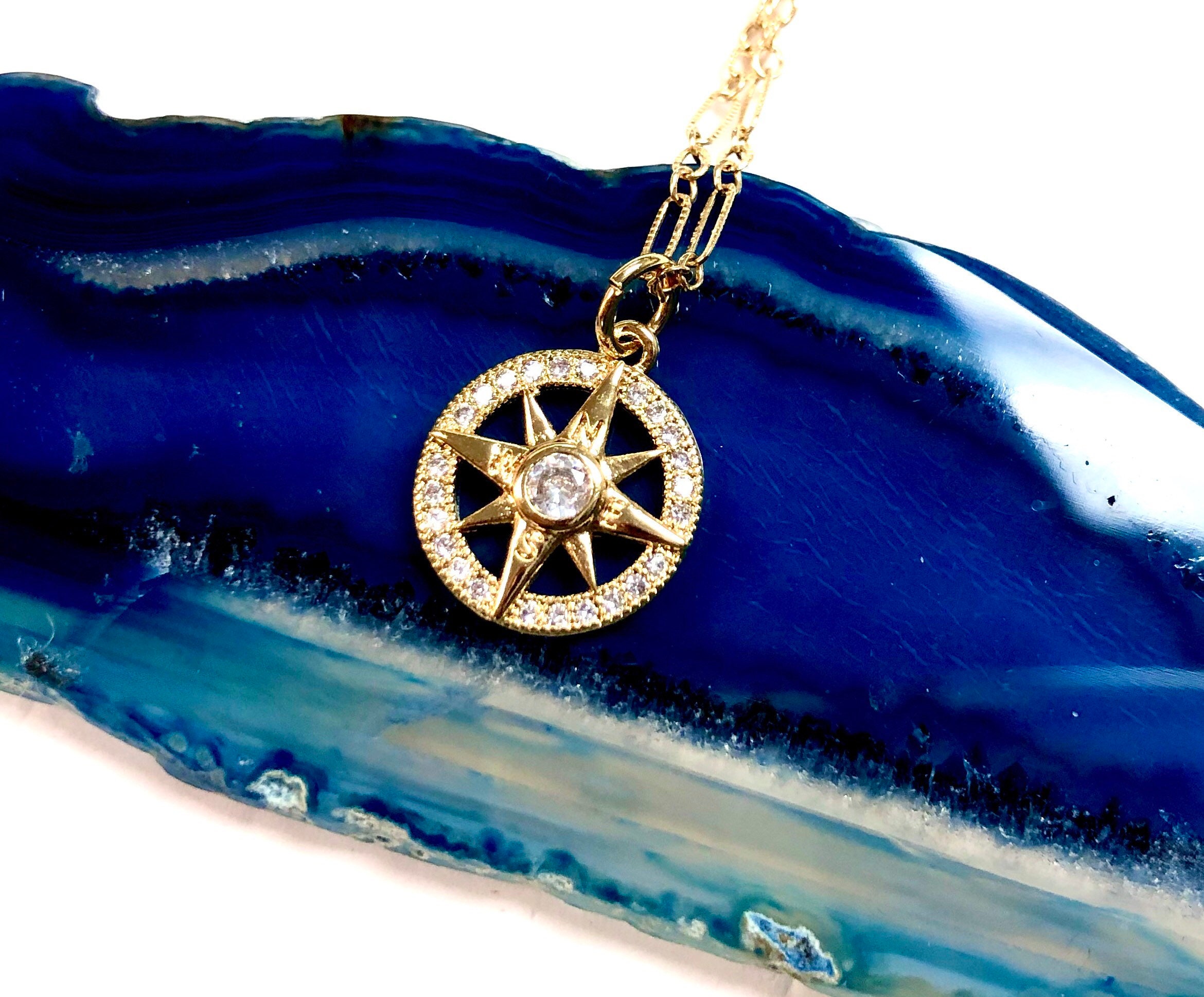 Dainty Gold North Star Necklace North Star Necklace Star | Etsy