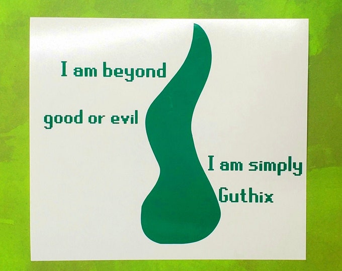 OSRS Guthix Decal - Etsy