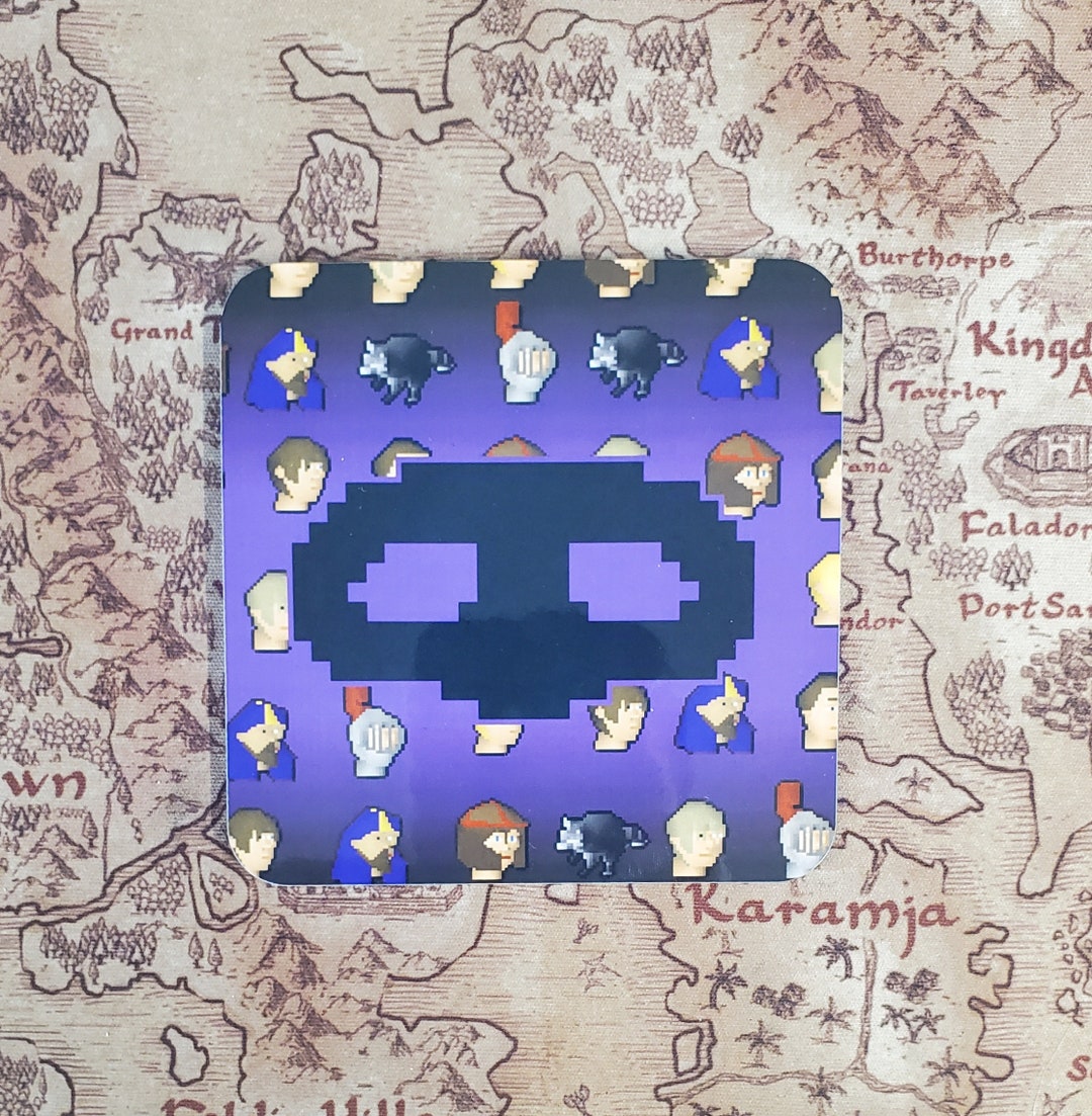 OSRS Runescape Thieving Coaster Unique Gamer Gift, Geeky Home Decor ...