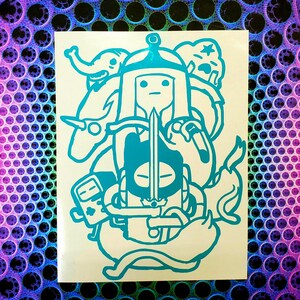 Adventure Time Gang Decal - Etsy
