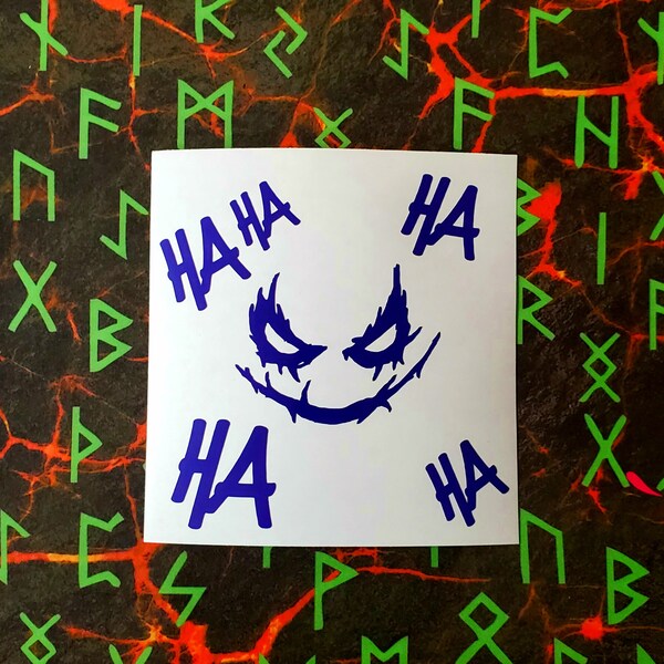 Joker Decal - Etsy