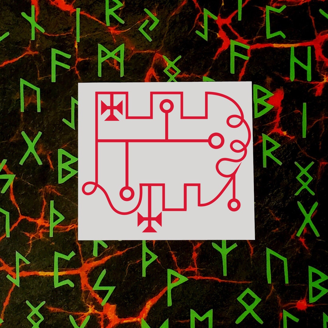 Sigil Decal: Stolas Goetia Sticker Occult Symbol, Mystic Art ...