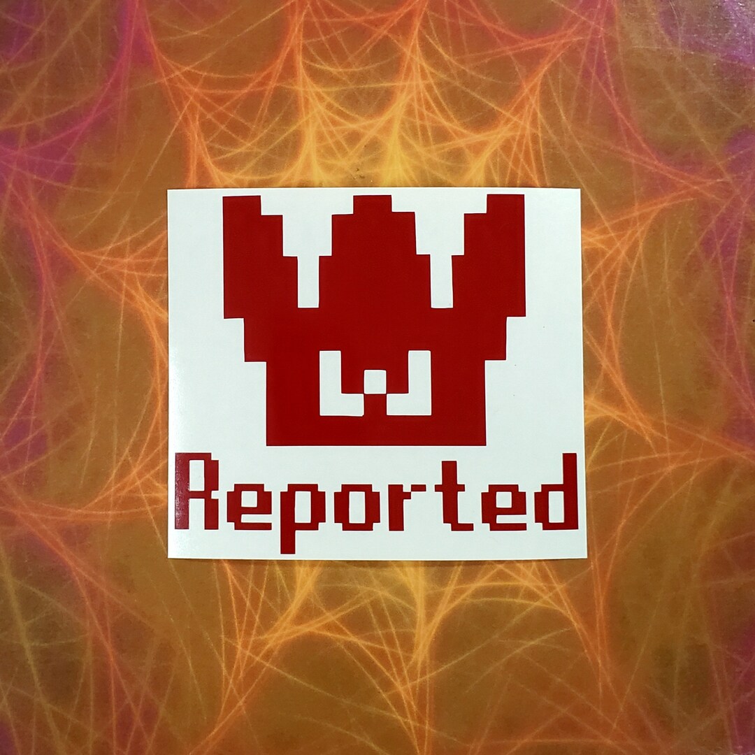 OSRS Reported Mod Crown Decal - Etsy