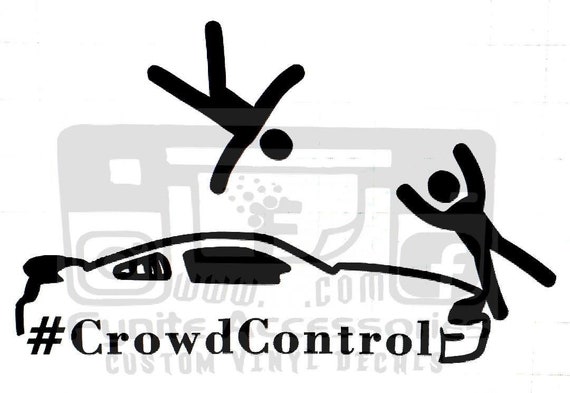 Mustang Crowd Control | Etsy