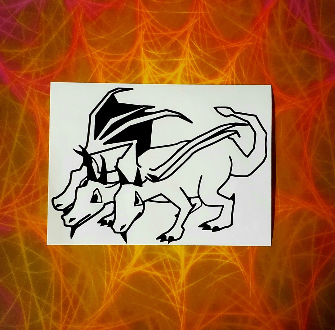 OSRS King Black Dragon KBD Decal - Etsy