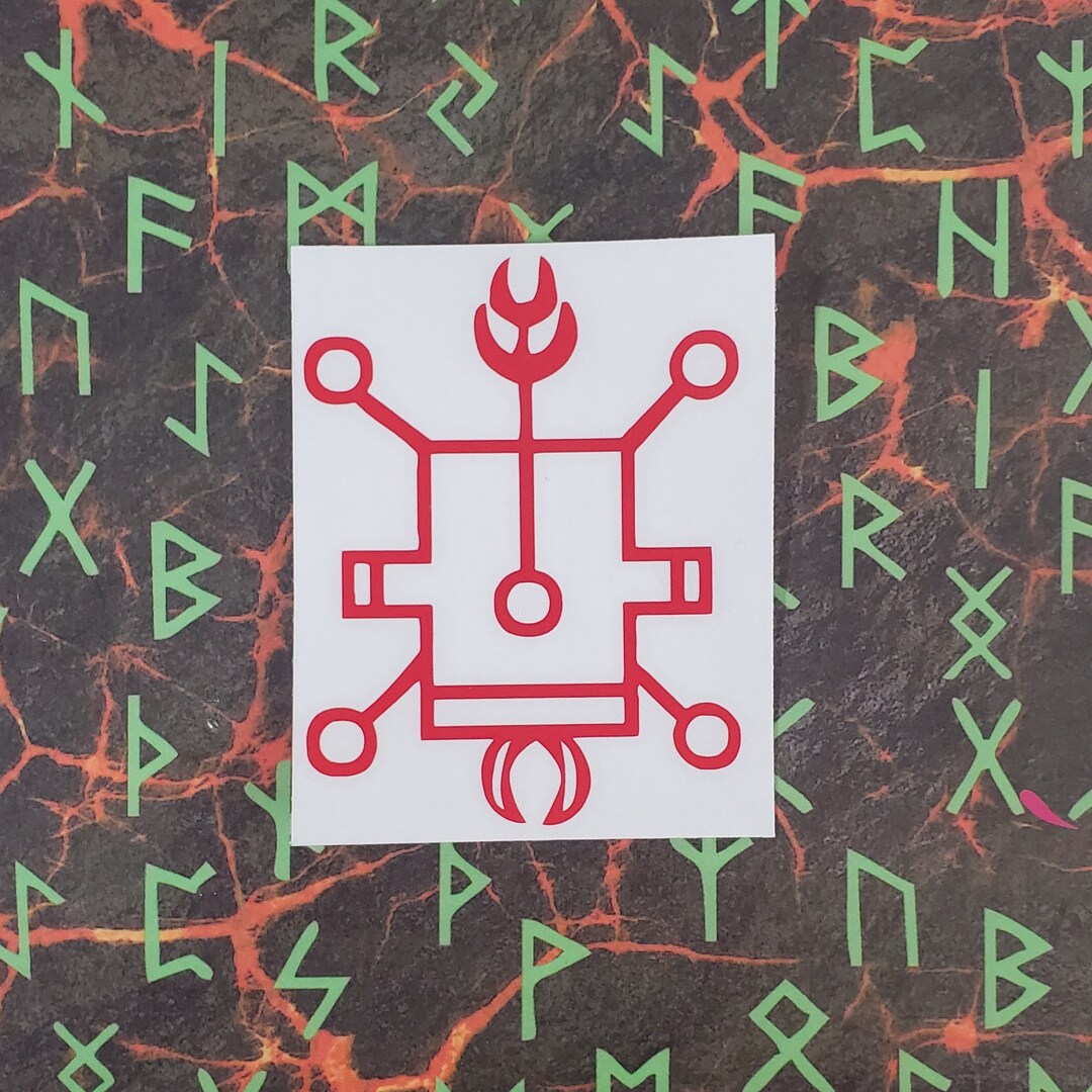 Vassago Sigil Seal Decal - Etsy