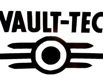 Vault Tec Logo From Fallout Laptop Decal - Etsy