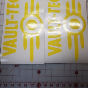 Vault Tec Decal - Etsy