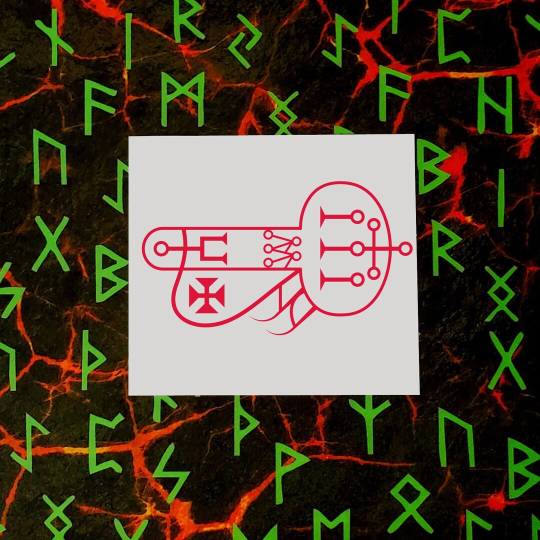 Shax Sigil Decal - Etsy