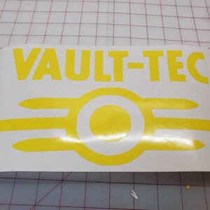 Vault Tec Decal - Etsy