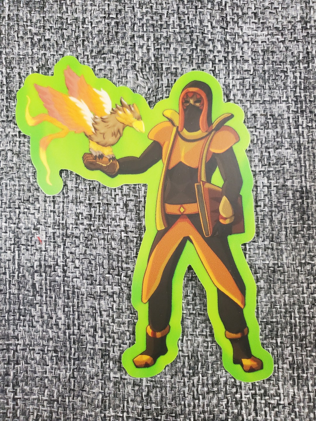 OSRS Pyromancer Phoenix Slap Sticker - Etsy