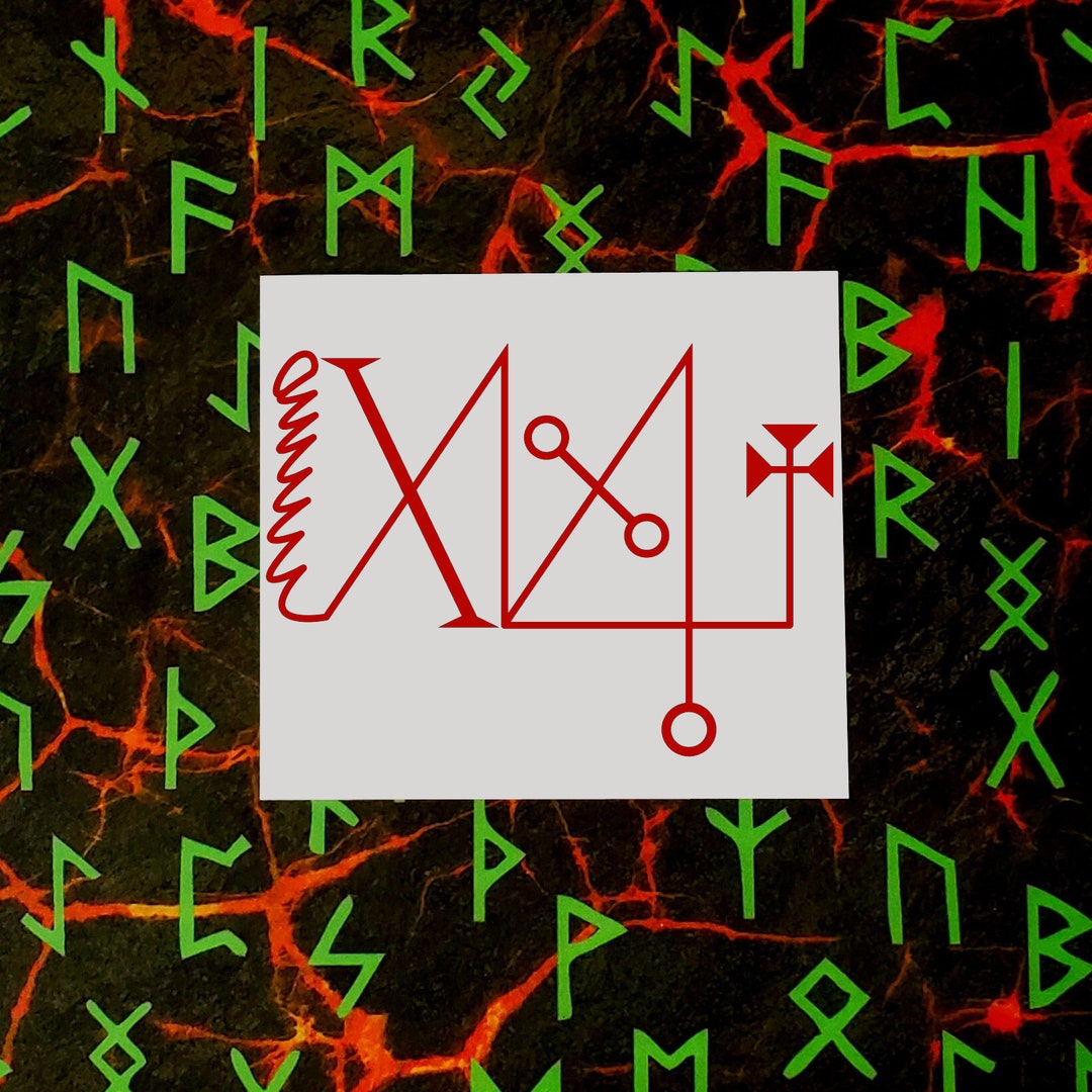 Focalor Sigil Decal - Etsy