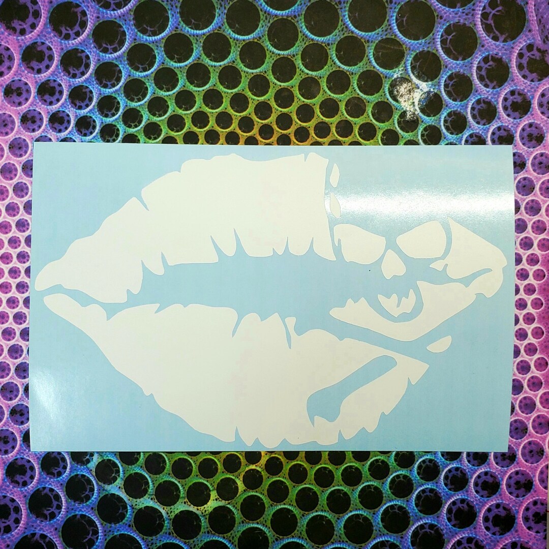 Kiss of Death Decal - Etsy