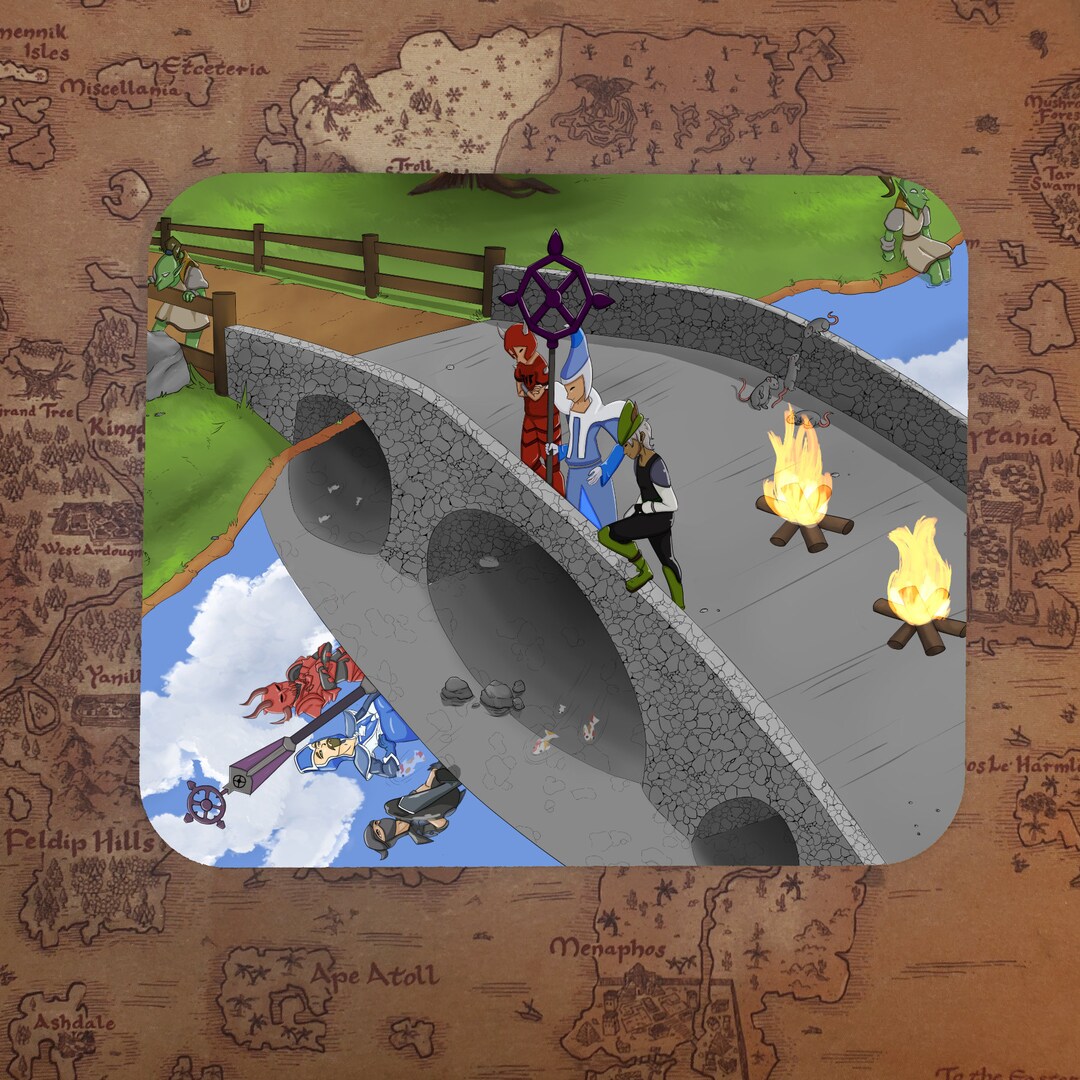 Reflecting in Lumbridge Mouse Pad OSRS / Runescape - Etsy
