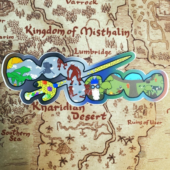 OSRS Logo Slap Sticker - Etsy