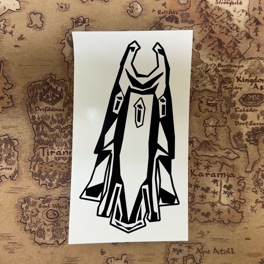 OSRS Max Cape Decal - Etsy