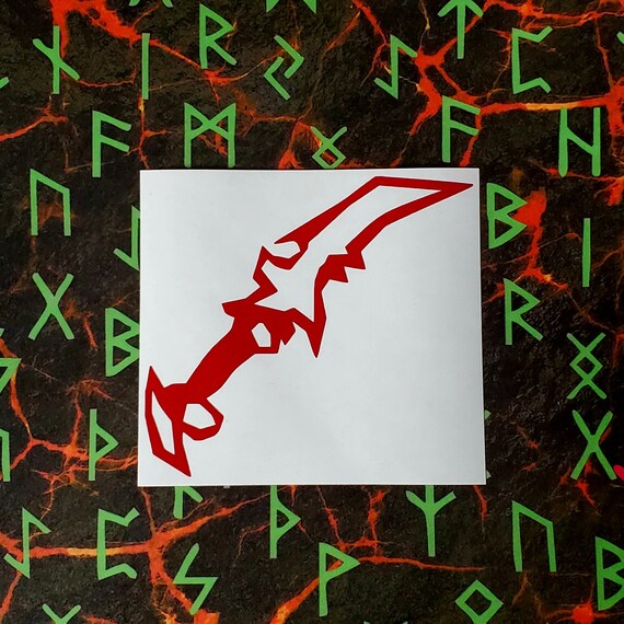 OSRS Abyssal Dagger Decal | Etsy