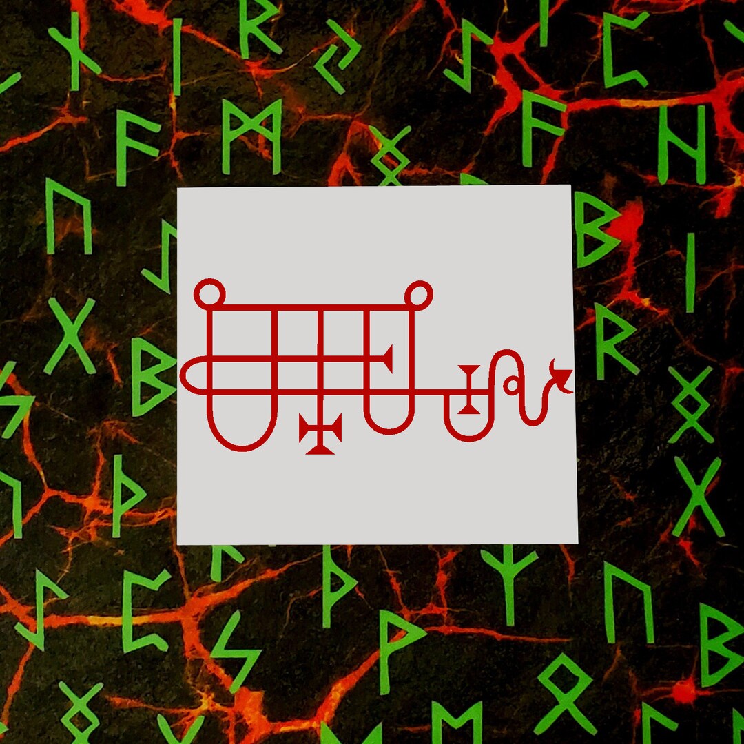 Bune Sigil Decal - Etsy