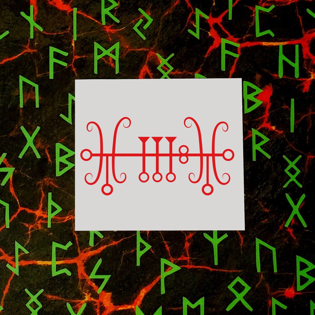 Sallos Sigil Decal - Etsy