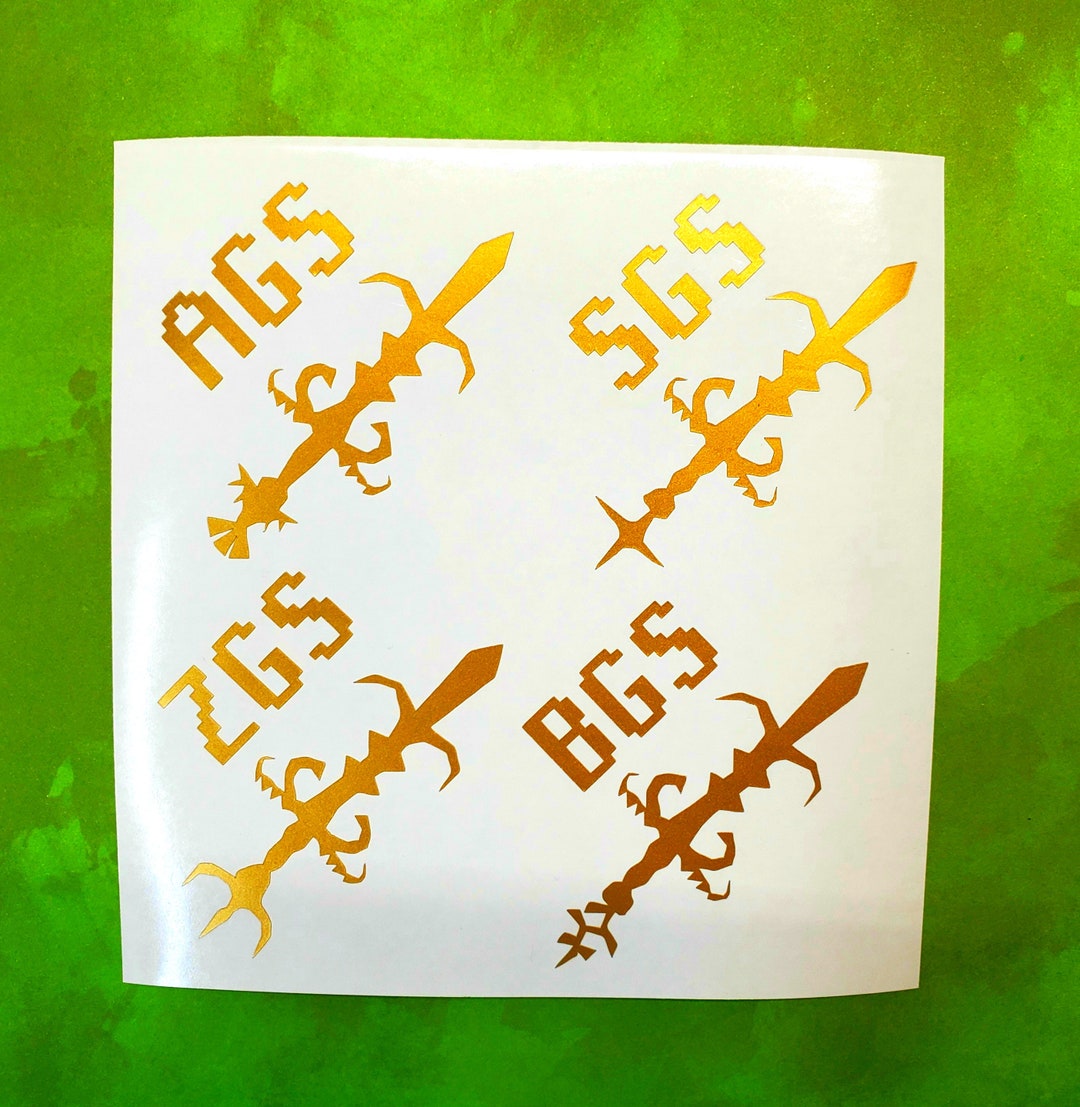 OSRS God Swords Decal - Etsy