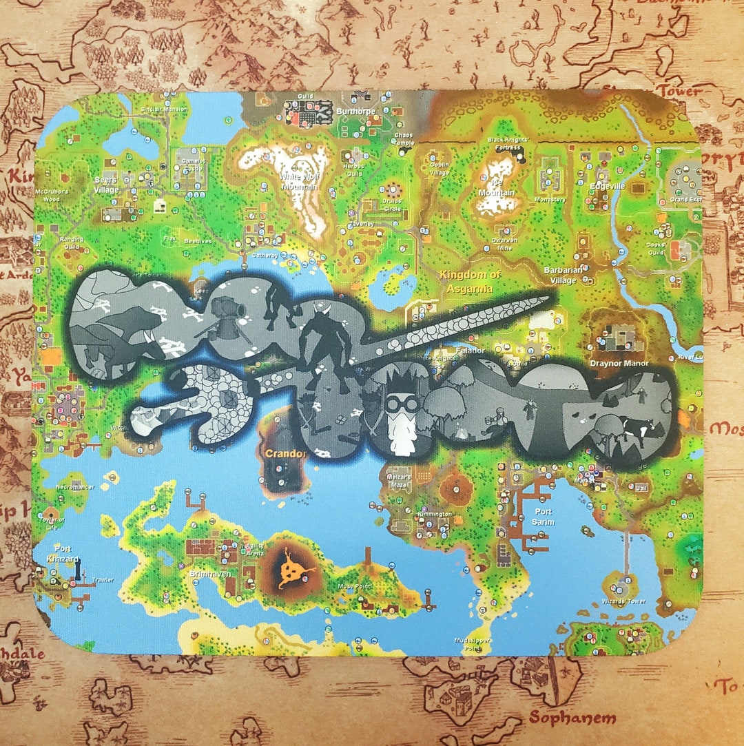 RS2 Logo Mouse Pad OSRS / Runescape - Etsy