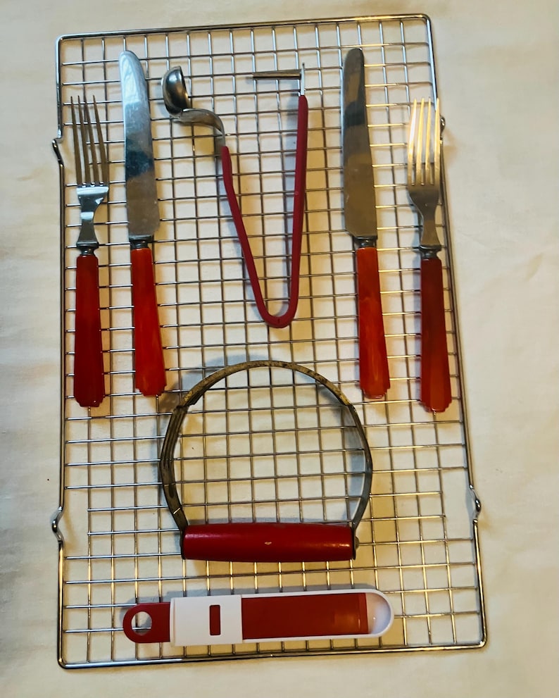 5- Vintage Kitchen Utensils Sets - Etsy