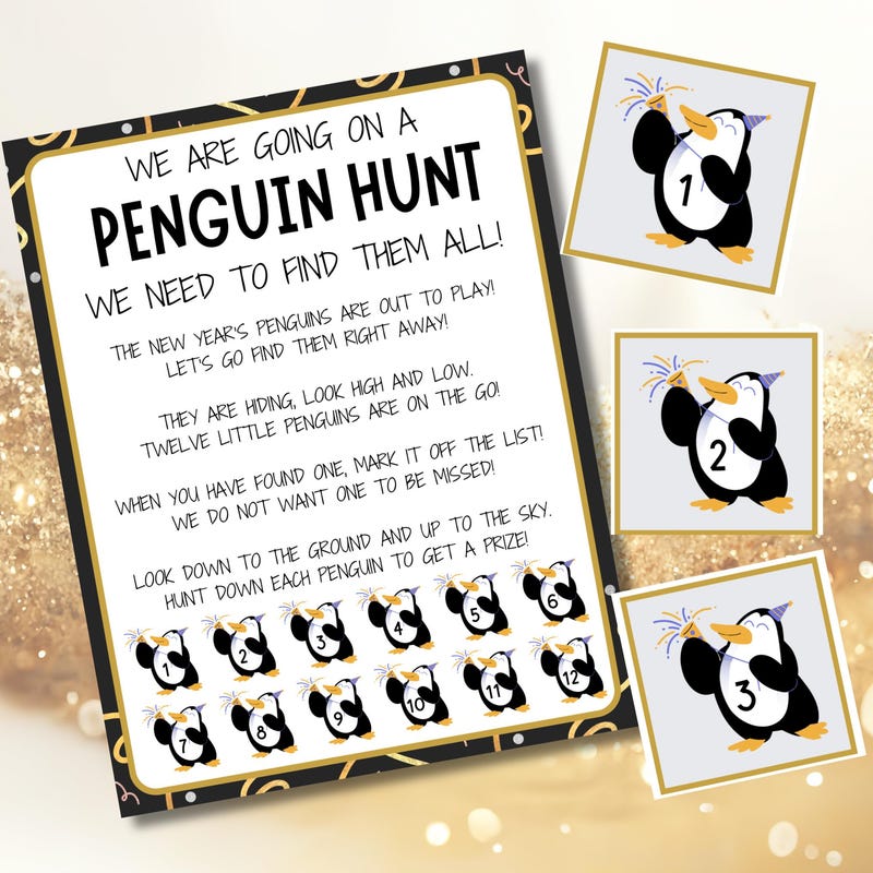 Kids Penguin Activity - Etsy UK