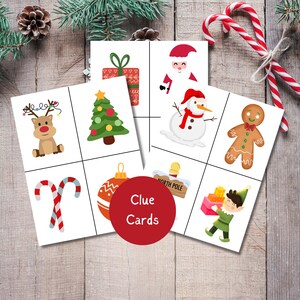 Christmas Scavenger Hunt Printable for Kids, Kids Christmas Game ...